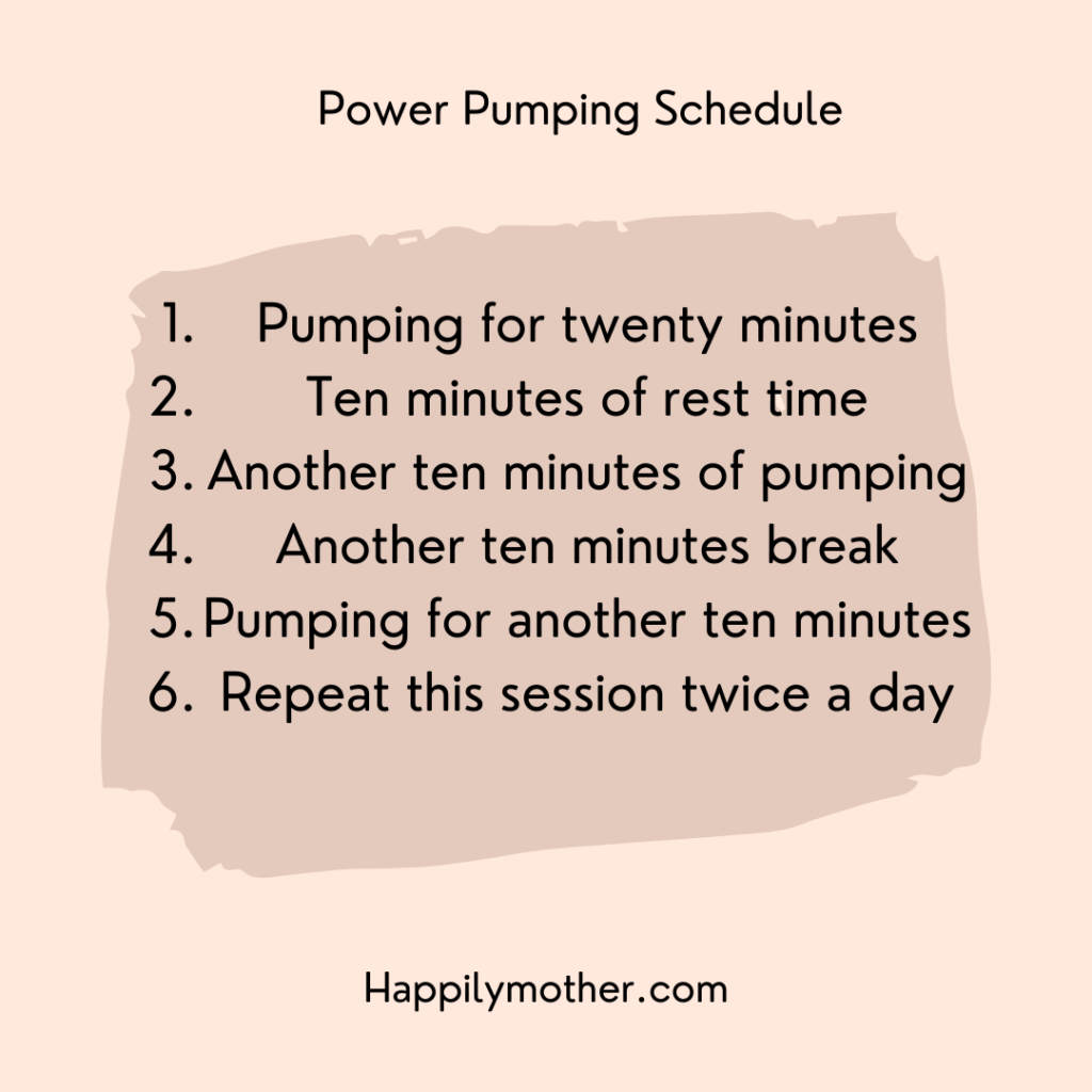 Power Pumping to Increase Milk Supply - Happily Mother
